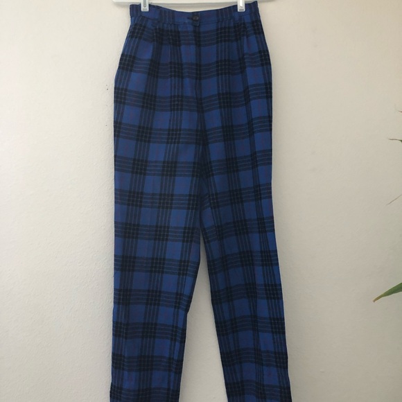 Pendleton | Pants & Jumpsuits | Vintage Pendleton Plaid Wool Trousers ...